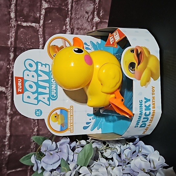 Zumu Robo Alive | Toys | Robo Alive Junior Swimming Ducky Play Learn Bath Toy | Poshmark